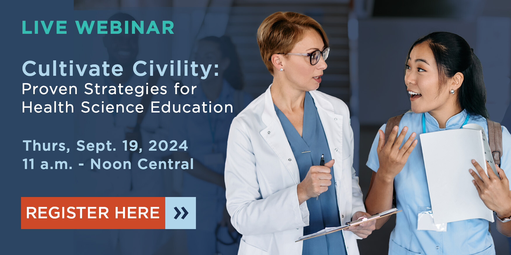Thank You For Registering | Civility in Health Science Education | NHA